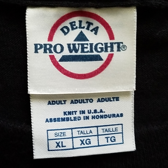Delta | Tops | Delta Pro Weight Pole Workers Tee | Poshmark